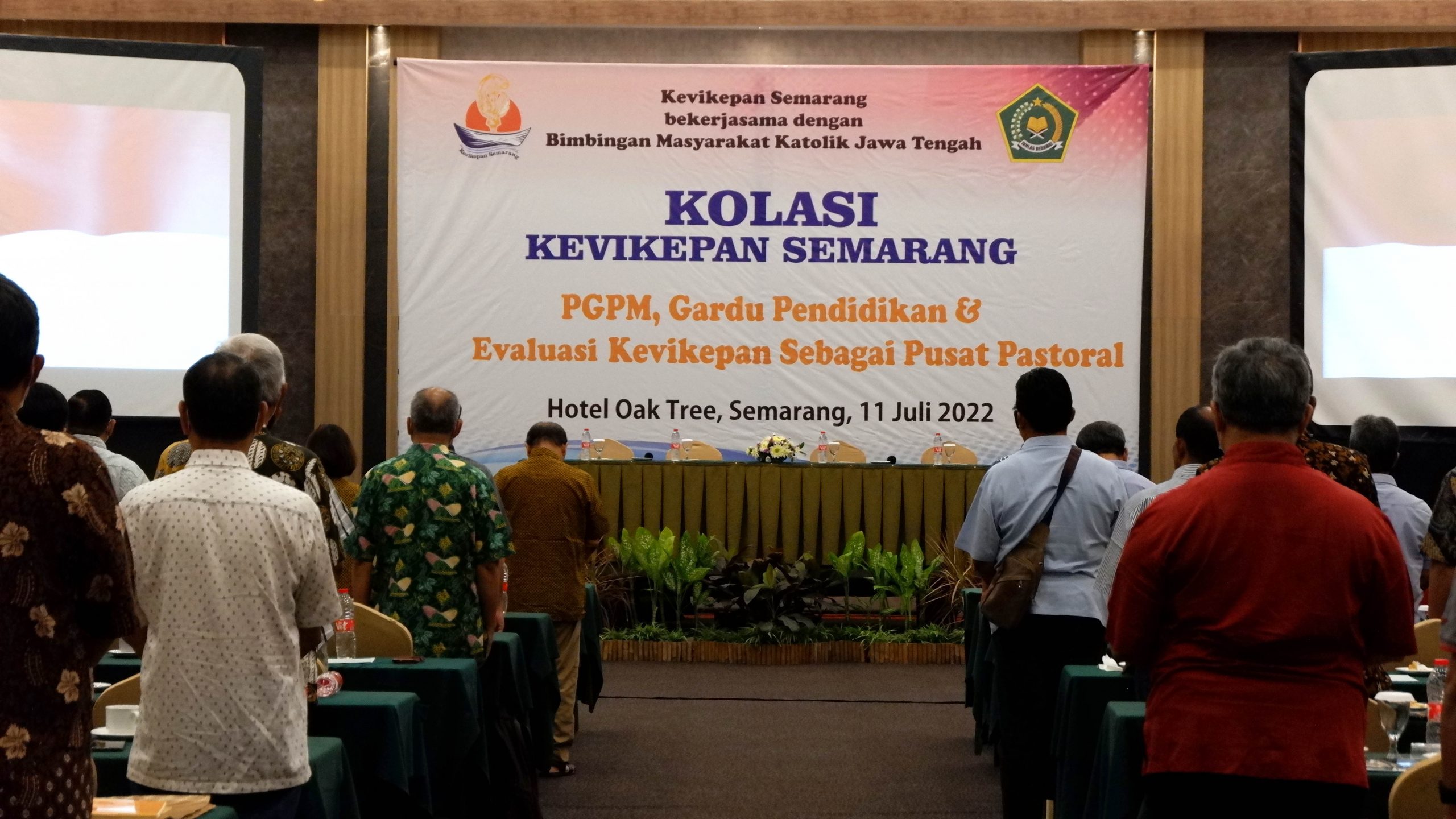 Kolasi Kevikepan Semarang Bulan Juli 2022 di Oak Tree - Keuskupan Agung ...