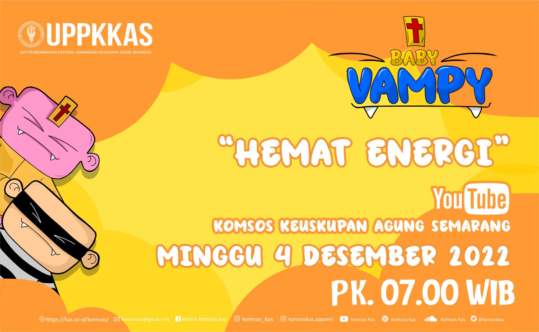 Baby Vampy: HEMAT ENERGI - Keuskupan Agung Semarang