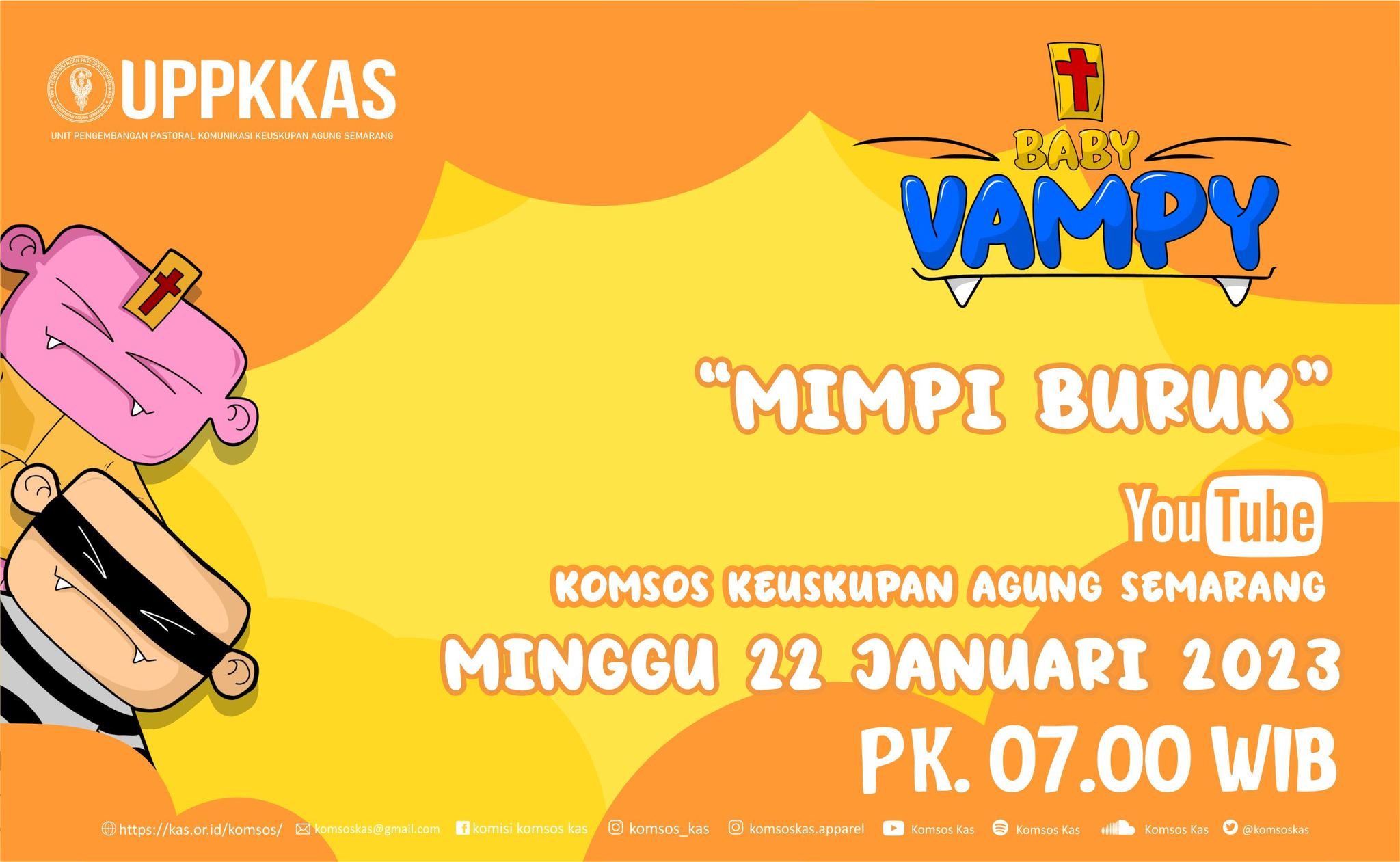 Baby Vampy: Mimpi Buruk - Keuskupan Agung Semarang