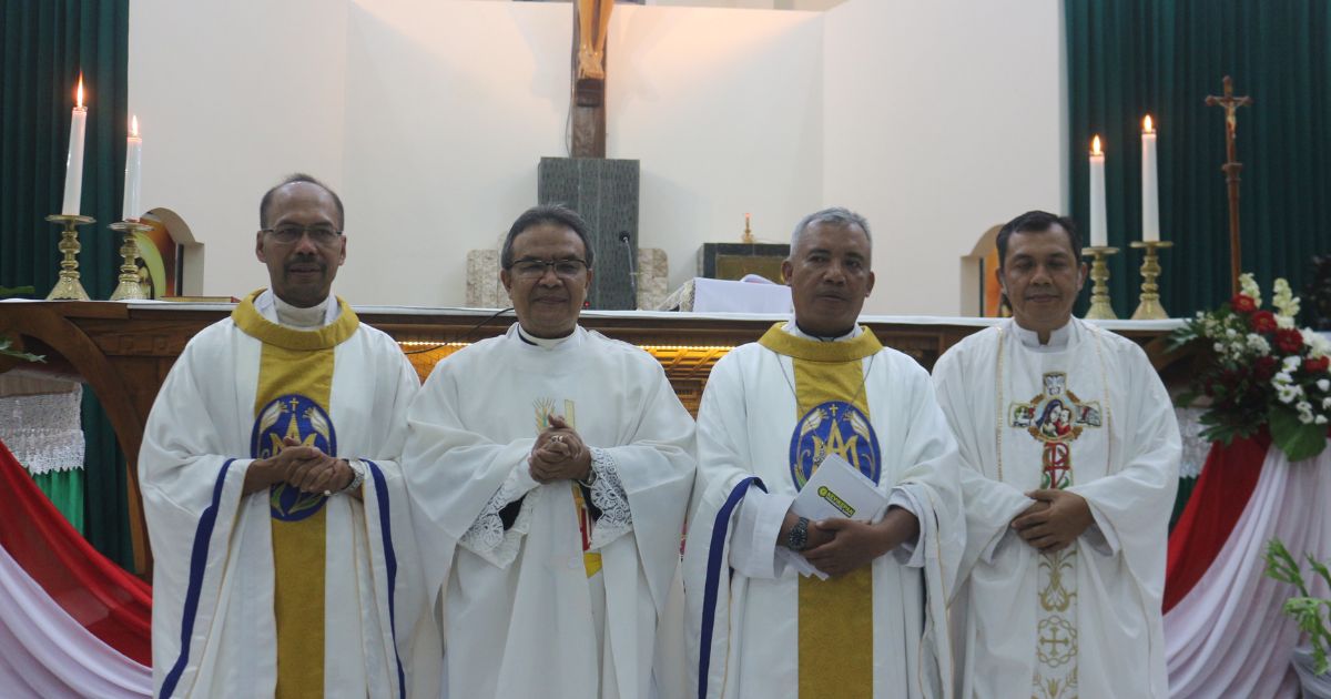 Serah Terima Pelayanan Pastor Paroki Wates - Keuskupan Agung Semarang