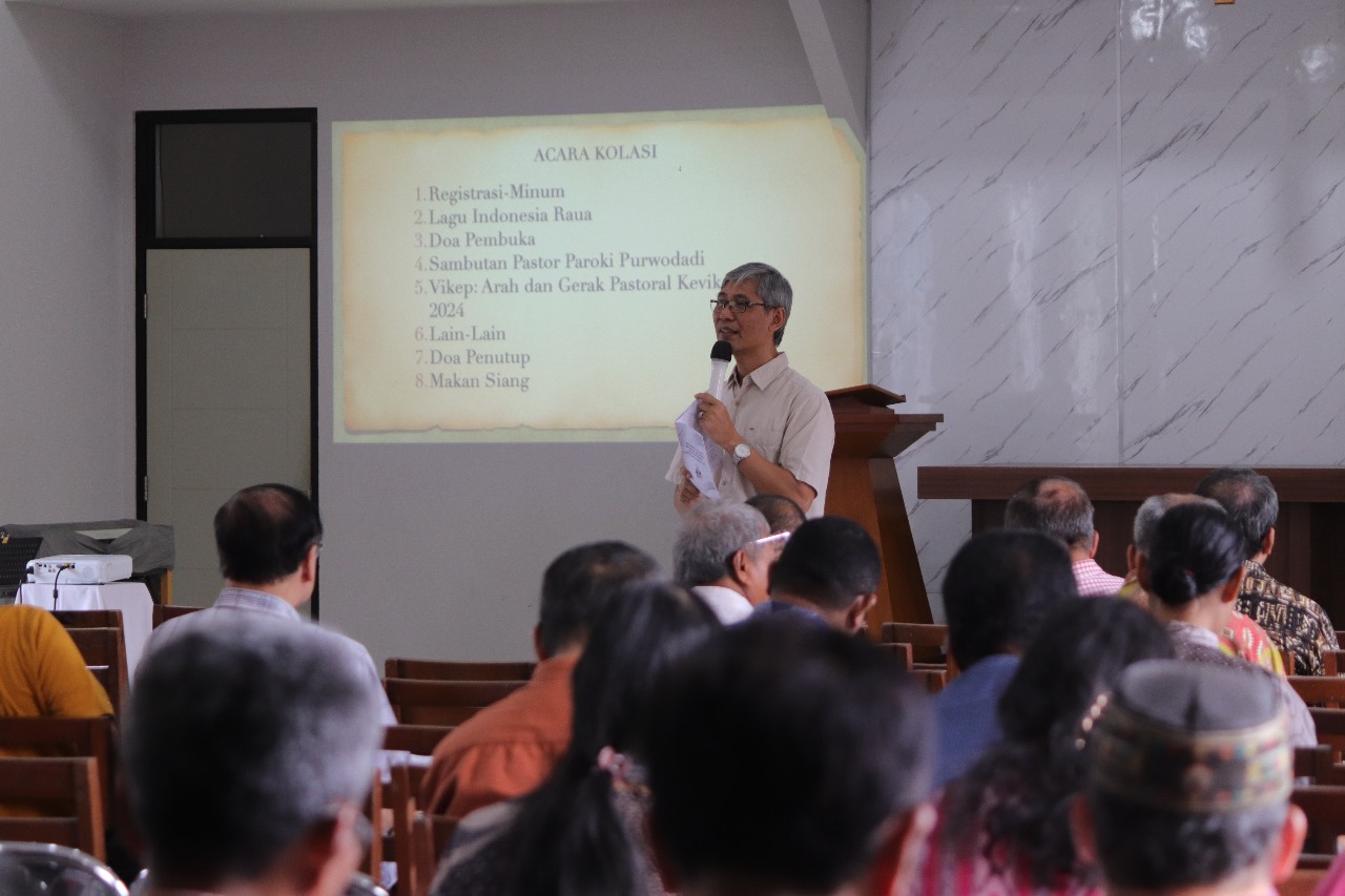 Kolasi Pertama Kevikepan Semarang Tahun 2024 - Keuskupan Agung Semarang