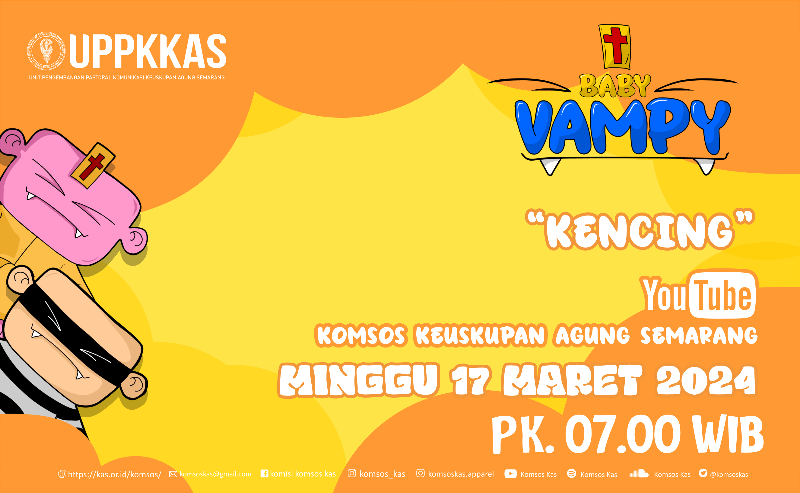 Baby Vampy: Kencing - Keuskupan Agung Semarang