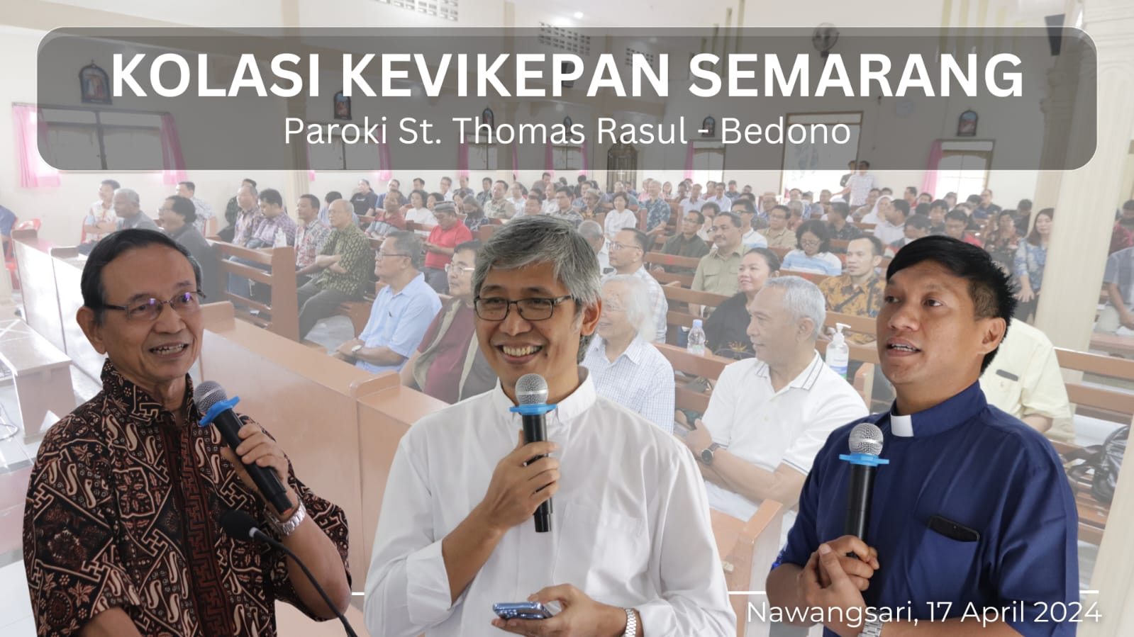 Kolasi Kedua Bulan April 2024 Kevikepan Semarang: Imam Mengajar - Keuskupan Agung Semarang