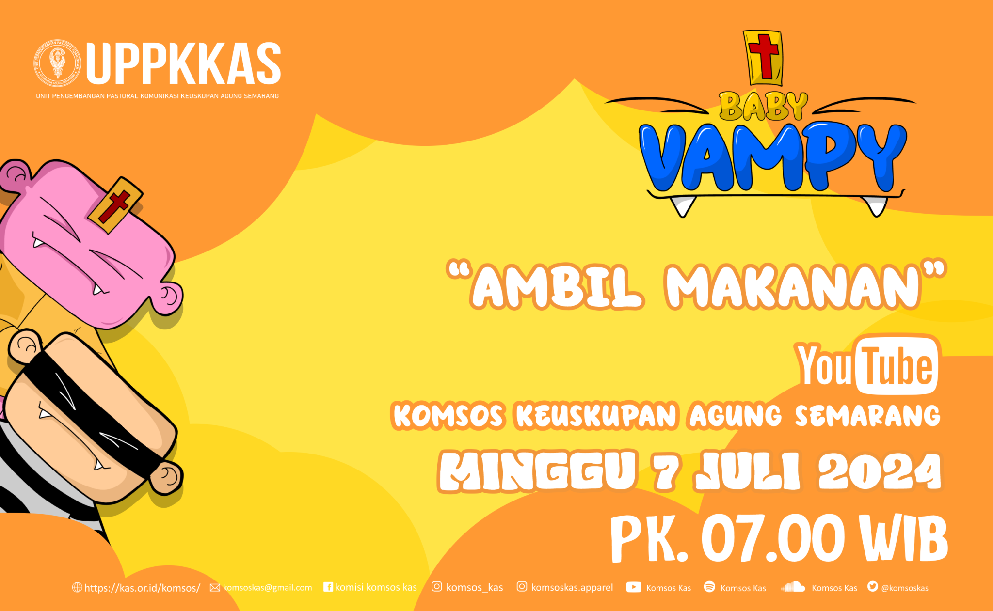 Baby Vampy: Ambil Makanan - Keuskupan Agung Semarang