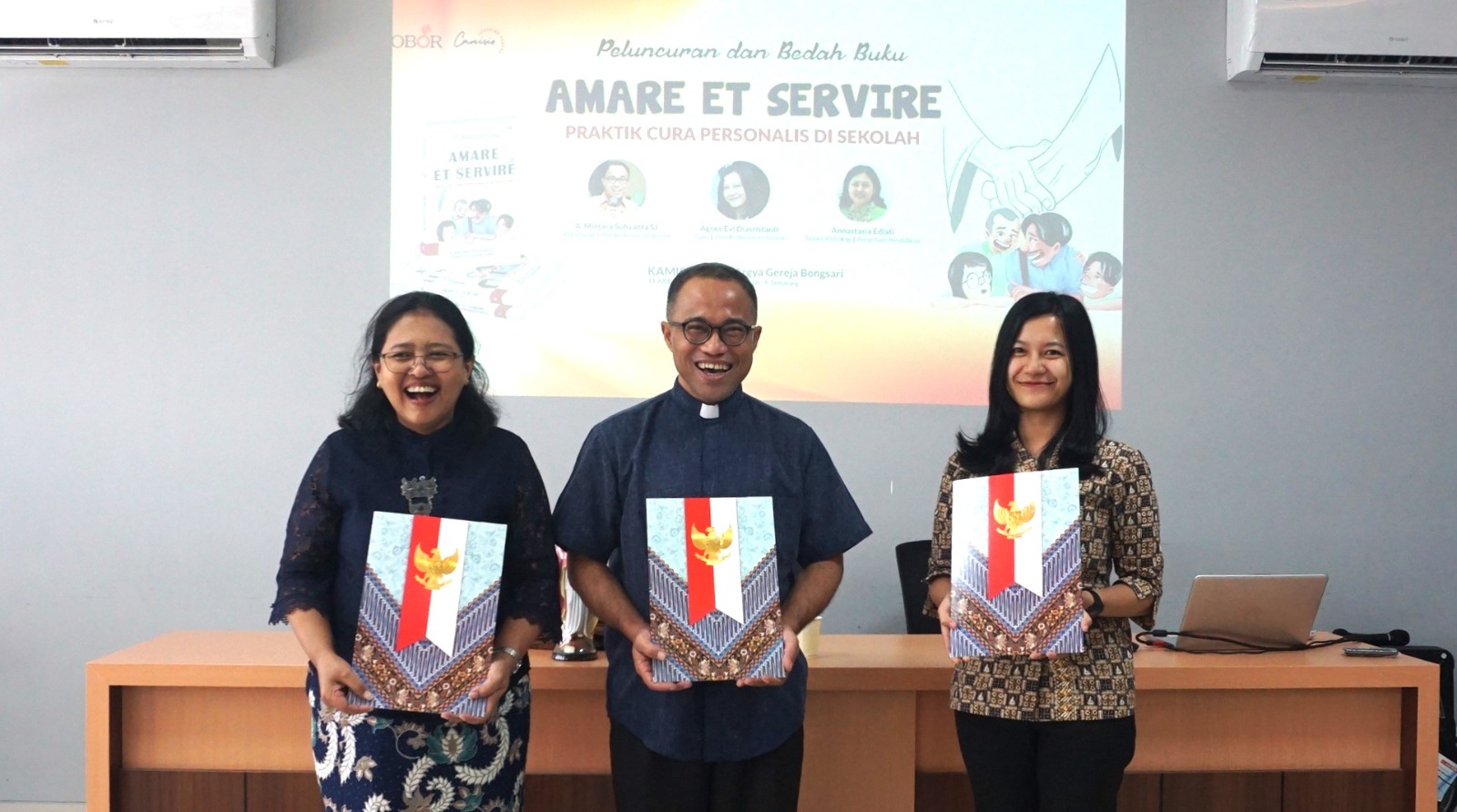 Peluncuran Buku Amare et Servire: Praktik Cura Personalis di Sekolah ...