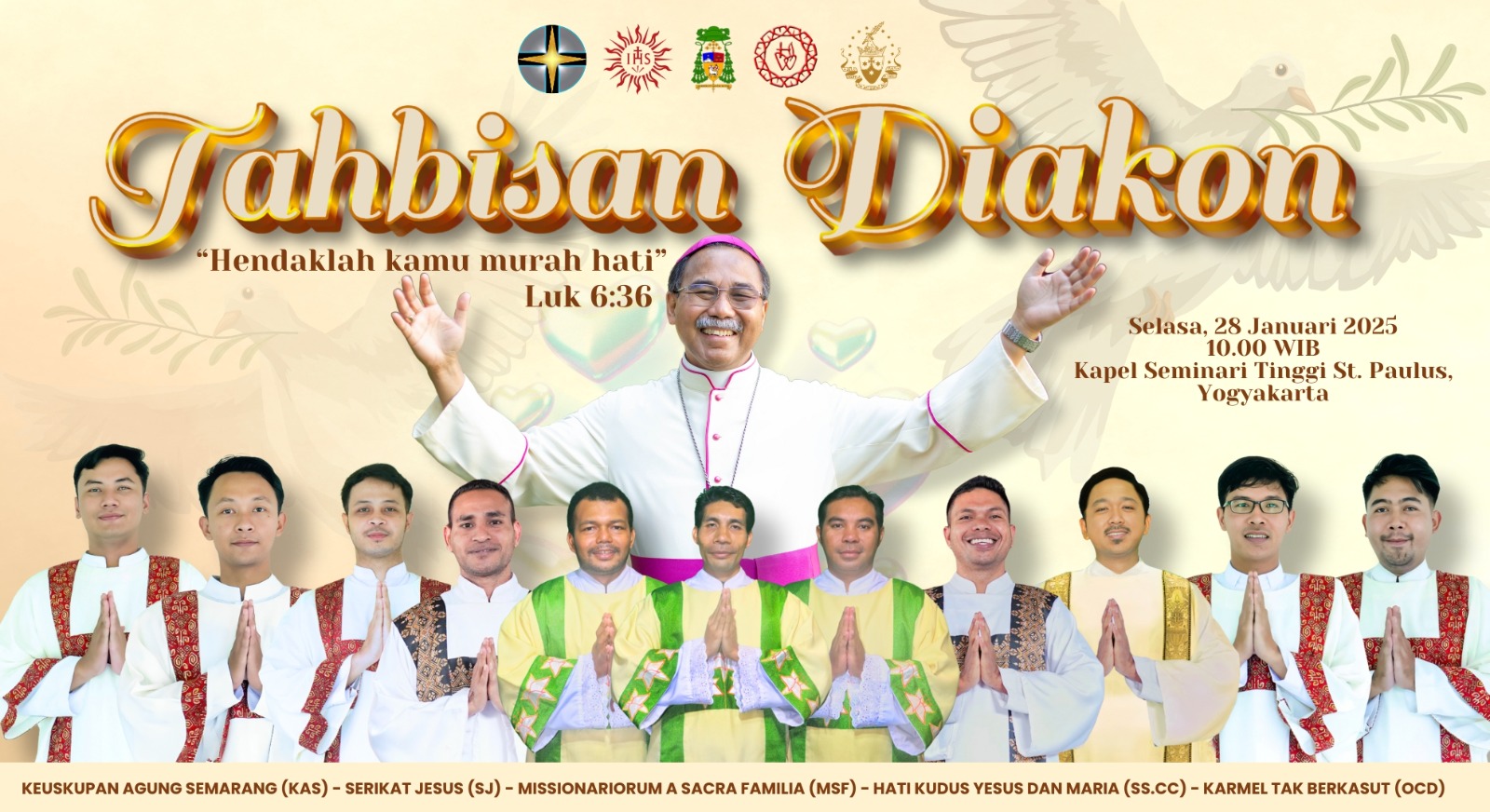 Tahbisan Diakon 2025 - Keuskupan Agung Semarang