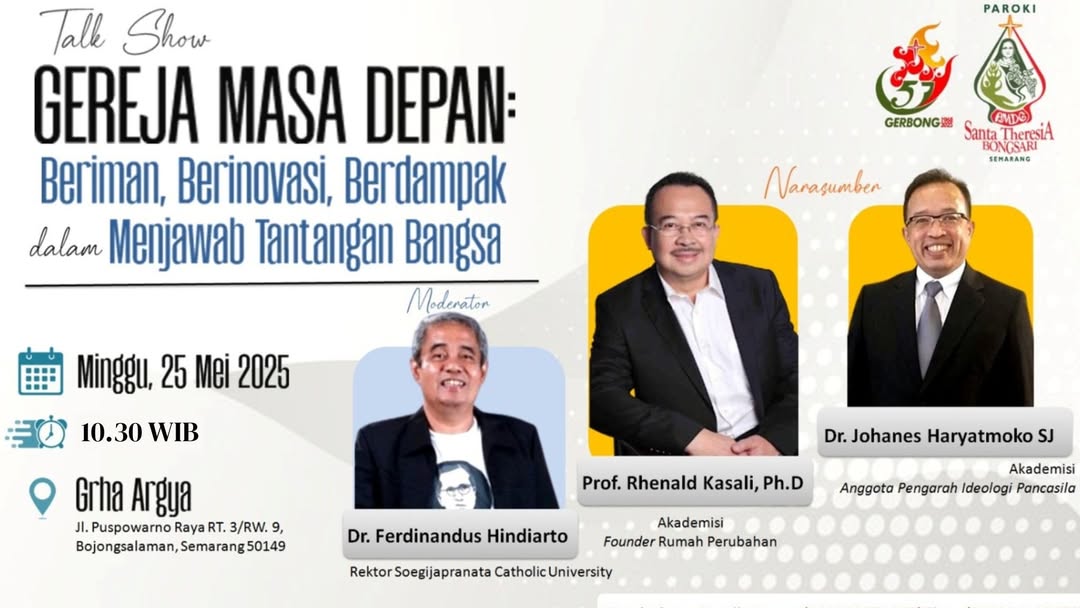Dari Bongsari untuk Gereja Indonesia: HUT yang Berpikir tentang Gereja ...