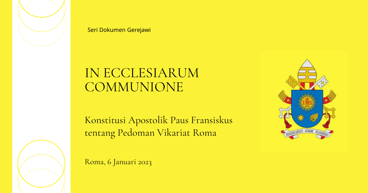 In Ecclesiarum Communione - Keuskupan Agung Semarang
