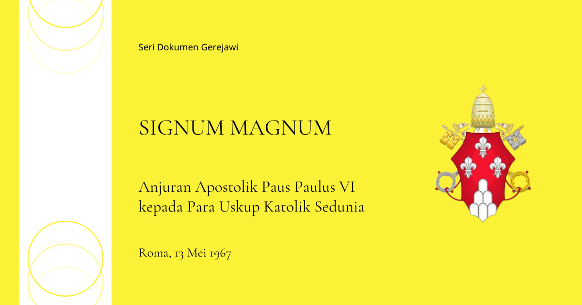 Signum Magnum - Keuskupan Agung Semarang
